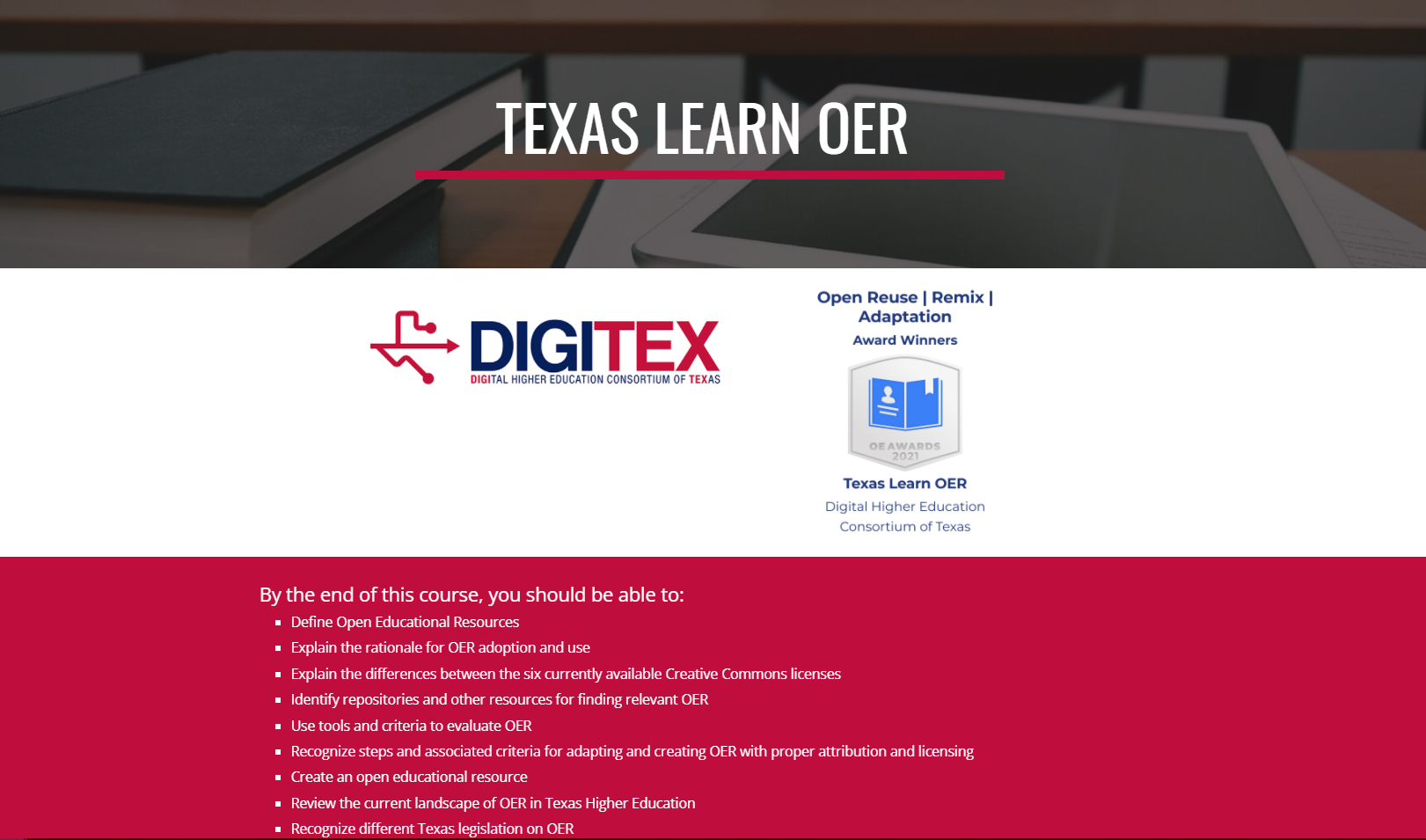 OER training program developed by ACC Librarian with DigiTex receives ...