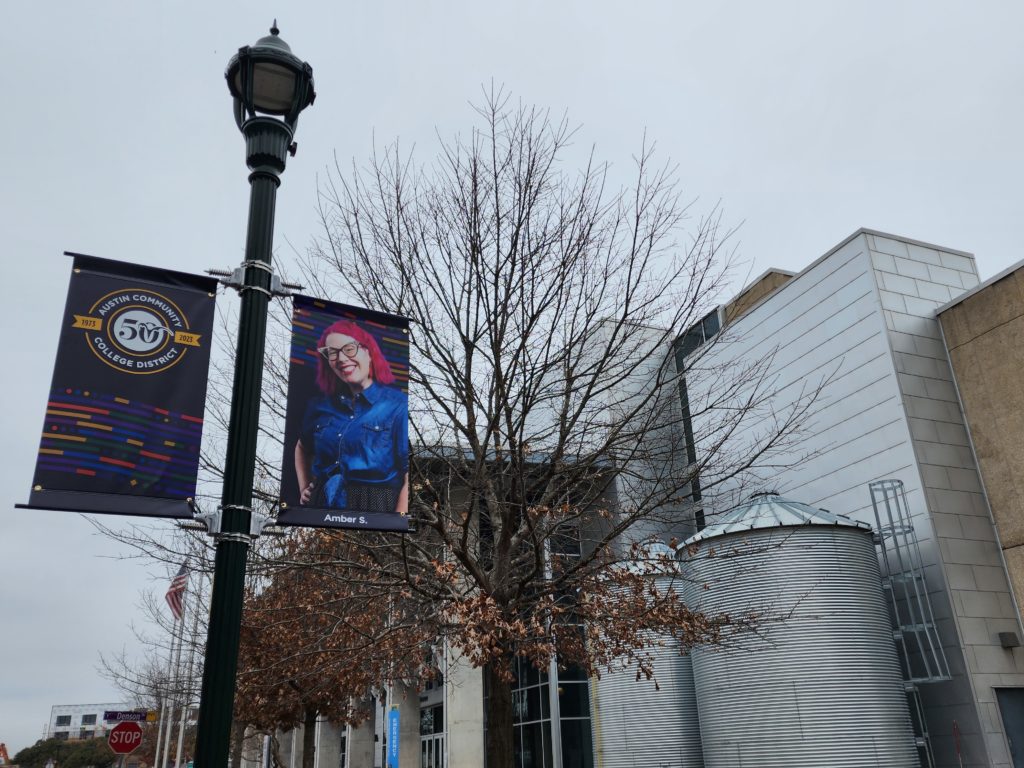 ACC’s 50th anniversary banners go up districtwide | ACC Facstaff Infohub