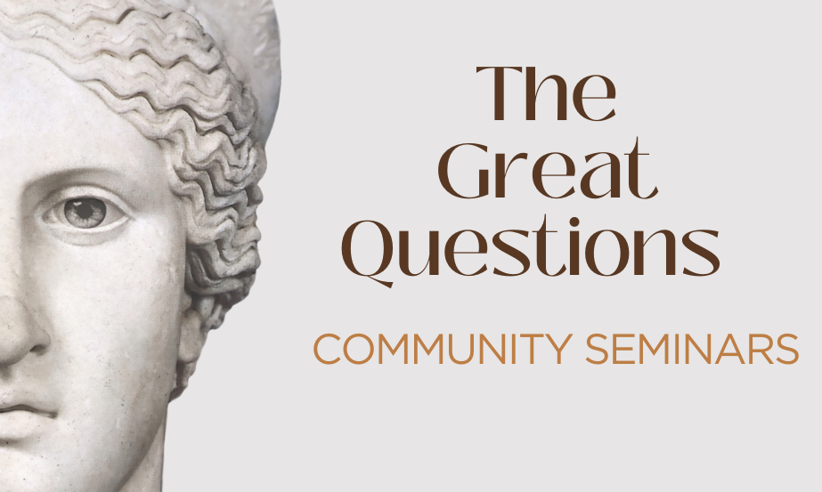 Join the discussion at a Great Questions Community Seminar this spring ...