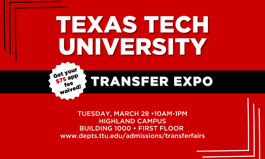 Spring 2023 Texas Tech Transfer Expo | ACC Facstaff Infohub
